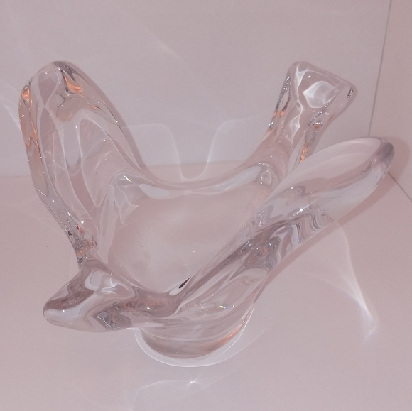 Accents | Vintage Sasaki Crystal Flying Bird Candy Dish | Poshmark